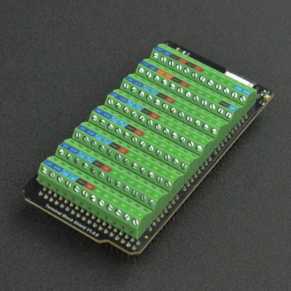 Terminal Block Shield for Arduino Mega [DFR0921] / 디바이스마트