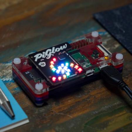 PiGlow [PIM013] / 오픈소스/코딩교육 > 라즈베리파이 > 라즈베리파이 확장보드/HAT / 디바이스마트