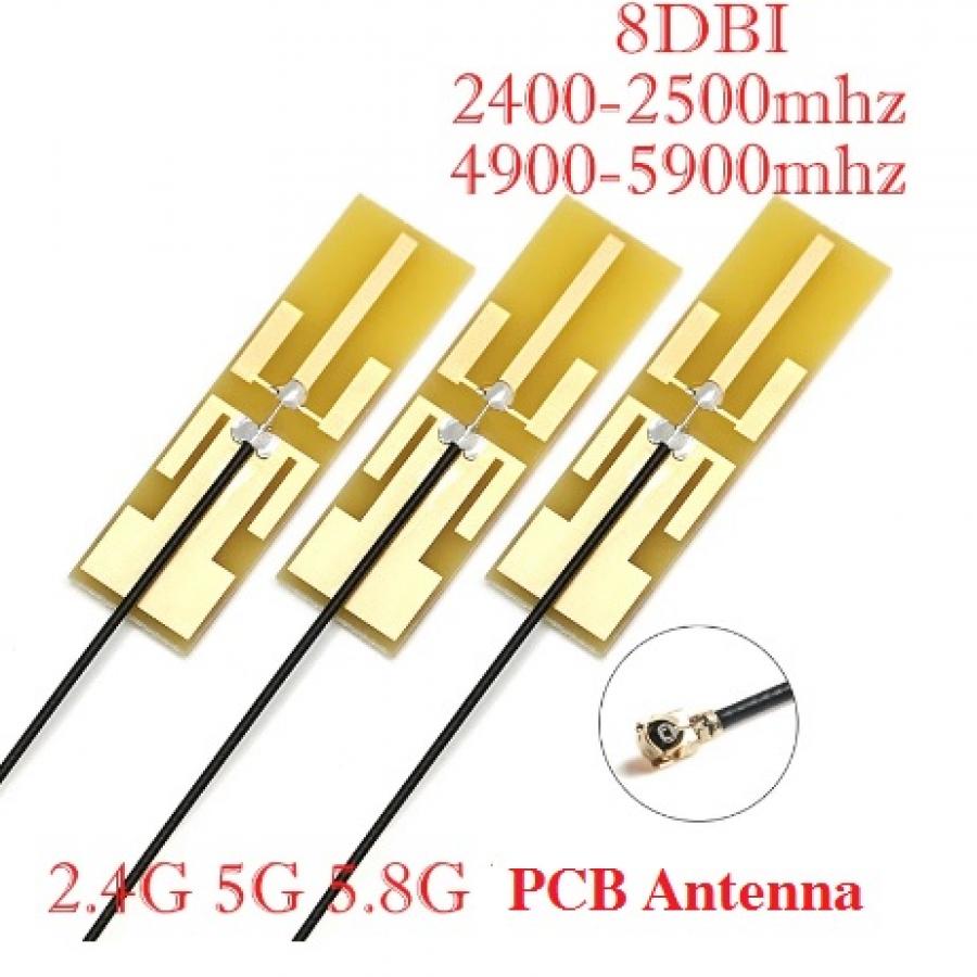 2.4GHz/5.8GHz 겸용 기판(PCB) 안테나 (PN-ANT-PCB2458) / 디바이스마트