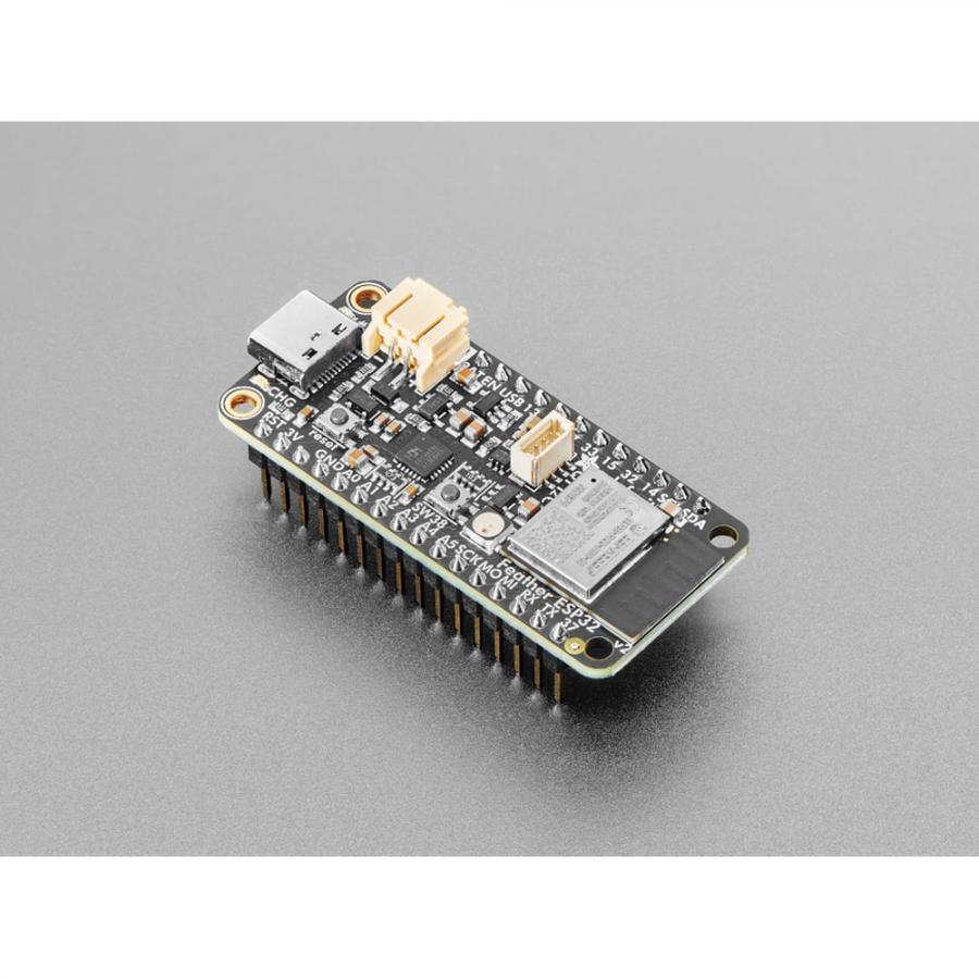 Adafruit ESP32 Feather V2 with Headers - 8MB Flash + 2 MB PSRAM - STEMMA QT [ada-5900] / 디바이스마트