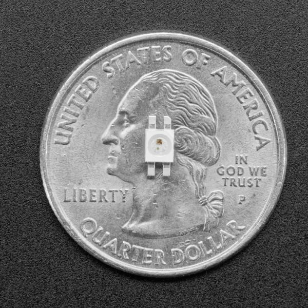 NeoPixel Reverse Mount RGB LEDs - 10 Pack of SK6812-E [ada-4960] / LED ...