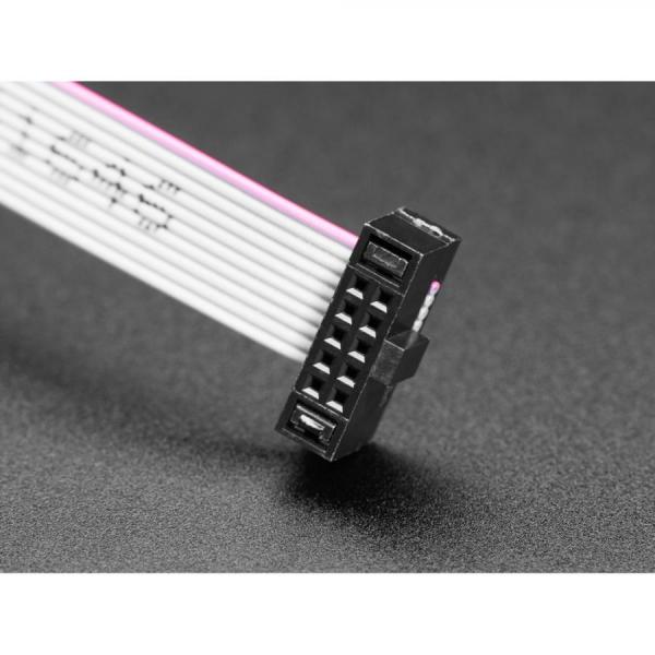 10-pin 2x5 Socket-Socket 1.27mm IDC (SWD) Cable - 300mm long [ada-5804] / 케이블/전선 > 플랫케이블 (IDC ...