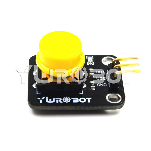 아두이노 버튼 스위치 모듈 (노랑) [ELB060674] : 컴퓨존