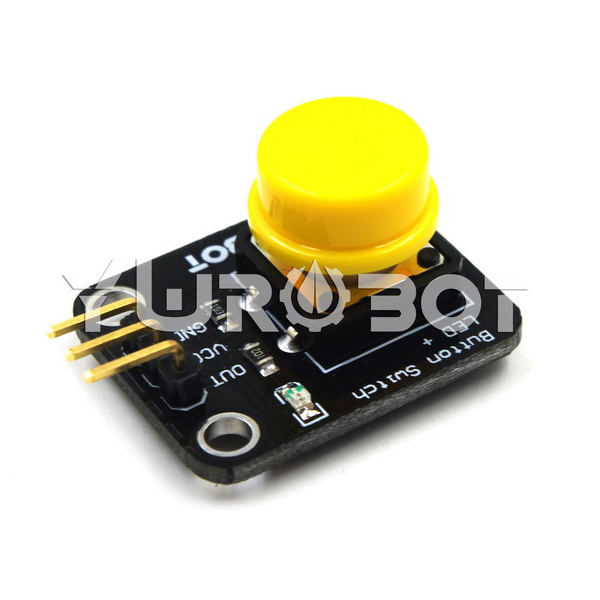 아두이노 버튼 스위치 모듈 (노랑) [ELB060674] : 컴퓨존