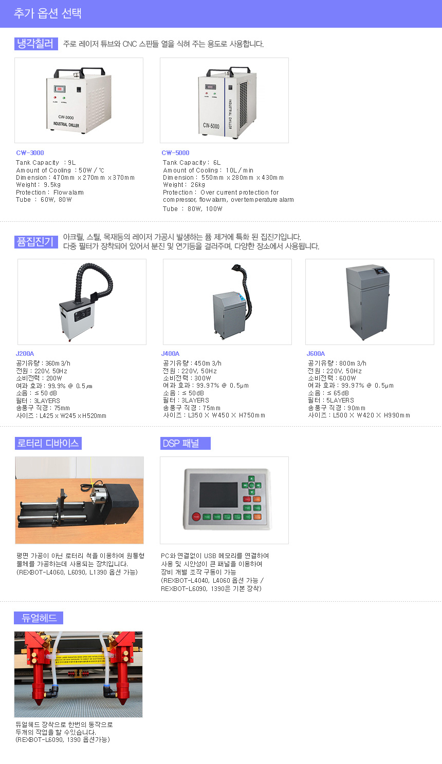 REXBOT-L6090 (90W) CO2레이저조각기 / CO2레이저커팅기 / 디바이스마트