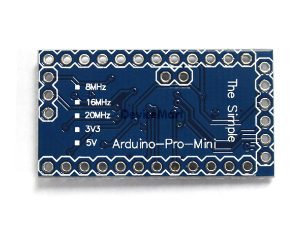 Arduino pro mini ATMEGA328P 3.3V/8M [SZH-EK066] : 아두이노 호환 보드 > 아두이노 ...